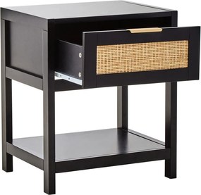Černý noční stolek Sherman – Premier Housewares