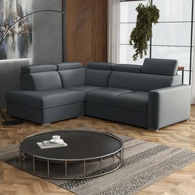 Sedací souprava PEDRO L | 200x250 cm | rozkládací + úložný prostor | polohovatelné záhlavníky | VÝBĚR TKANIN