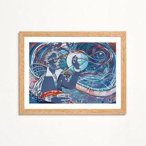 Jakub König | Shakti Rám: Černý, Velikost: 70 x 100 cm
