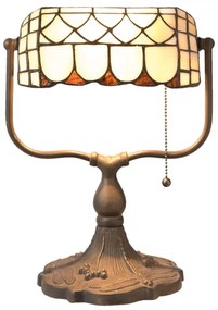 Stolní lampa Tiffany Roger – 26x21x37 cm