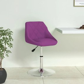 Petromila Jídelní židle fialová umělá kůže