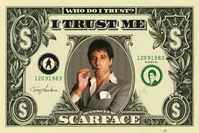 Plakát - Scarface dollar
