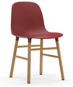 Form Chair Oak červená Normann Copenhagen