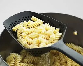 Joseph Joseph Scoop Plus šedá / děrovaná naběračka / plast / Bez BPA