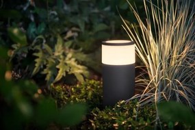 PH 17420/30/P7 Hue LED White and Color Ambiance Venkovní sloupkové svítidlo Philips Calla 17420/30/P7 černé, 25 cm, 24V DC - PHILIPS HUE (915005630301)