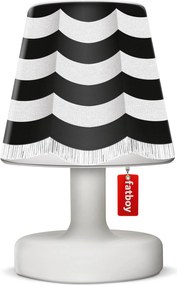 Stínidlo Cooper Cappie Stripe Curtain Black pro lampu Edison The Petit