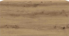 vidaXL Koupelnová nástěnná skříňka 80 x 25 x 40 cm kompozit [860093] Barva: dub sonoma