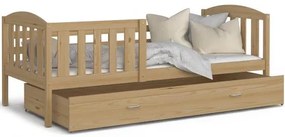 Dětská postel KUBU P 160x80 cm BOROVICE