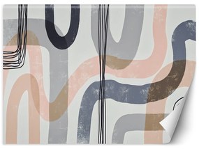 Gario Fototapeta Béžové linie Boho - Andrea Haase Materiál: Vliesová, Rozměry: 200 x 140 cm