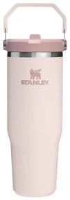 Světle růžová termoska z nerezové oceli 890 ml IceFlow™ Flip Straw 2.0 Tumbler Rose Quartz – Stanley