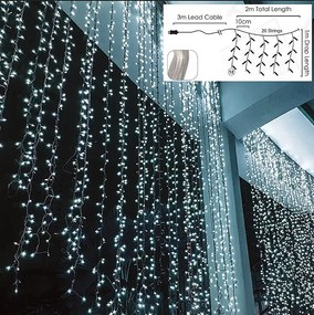 ACA Lighting Apostolidis LED Curtain lights X08240221