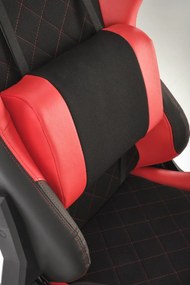 Herní židle Drake červeno-černá
