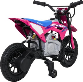 Elektrická motorka HONDA CFR450R růžová