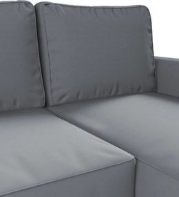 Potah na pohovku IKEA Backabro rozkládací se šezlongem barva šedá