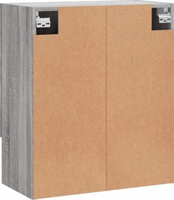 vidaXL Nástěnná skříňka 60 x 31 x 70 cm kompozitní dřevo [829906] Barva: hnědý dub