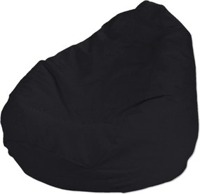 Sedací vak barva černá látka pletený vzor