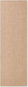 NORTHRUGS, Běhoun Duet Kona 106250 Beige/White - na ven i na doma, 80x250, béžová, chodba / předsíň