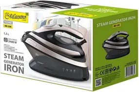 Generátor páry 2400W MR-320C černá / Žehlicí systém / Keramická plocha