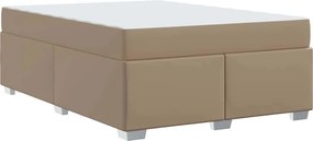 Rám postele Cappuccino 160 x 200 cm PVC 3399245