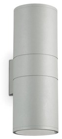Venkovní nástěnné svítidlo Ideal Lux Gun AP2 big grigio 163604 šedé 31cm IP54