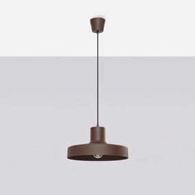 Sollux Lighting Závěsné svítidlo BILO hnědé