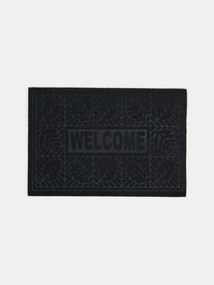 Sinsay - Rohožka s nápisem Welcome - černá