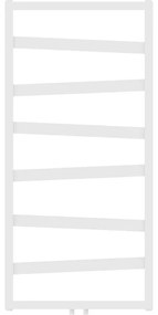 Mexen, Mexen Zoom dekorativní koupelnový radiátor 1100 x 530 mm, 376 W, bílý - W130-1100-530-00-20