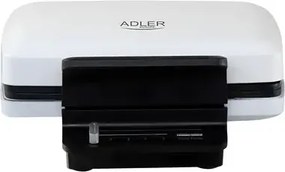 Adler AD 3085 bílo-černá / Vaflovač / 1200 W / nepřilnavé plochy