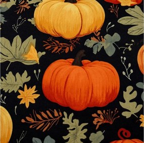 Prostěradlo z mikrovlákna ORANGE PUMPKINS barevné 180x200 cm