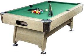 GamesPlanet® 7308 Kulečníkový stůl pool billiard kulečník s vybavením, 8 ft