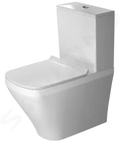 DURAVIT - DuraStyle WC kombi mísa, s WonderGliss, bílá (21550900001)