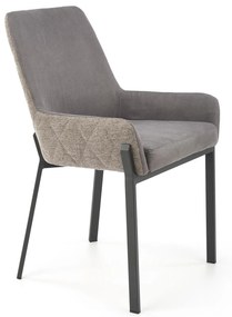 Jídelní židle Kanna (béžová + černá). 1028055