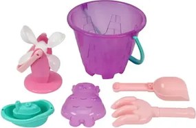 TEDDIES Sada na písek a k vodě / Kbelík, mlýnek a doplňky / plast / 20