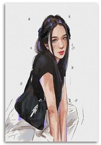 Gario Obraz na plátně Okouzlující teenager - Vivian Lihonde Rozměry: 40 x 60 cm
