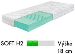 Ahorn MATRACE UNA SOFT 18 140x200x18cm, nosnost: 120kg