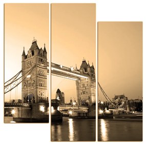 Obraz na plátně - Tower Bridge - čtverec 330FC (105x105 cm)