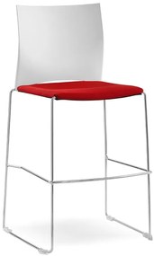 RIM - Barová židle WEB 301 s čalouněným sedákem