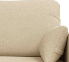 Set pohovek 2 ks Krémová textil 3407586
