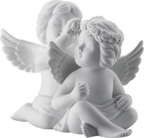 Figurka Classic dvojice andělů s květinami velké