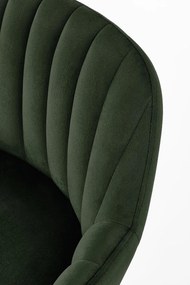 Zelená barová židle MANO 93