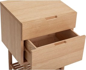 Noční stolek v dekoru dubu Acorn – Hübsch