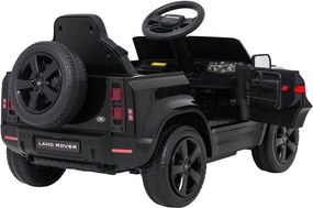 Elektrické autíčko Land Rover Defender černé