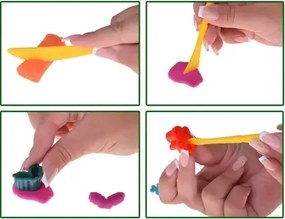 JOKOMISIADA Sada plastelíny a vykrajovátek Vánoce / Kreativní sada / 6