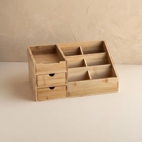 Bambusový organizér s přihrádkami SOLA