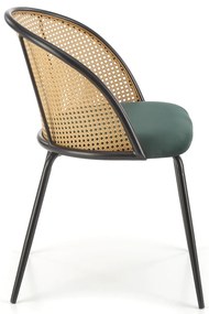 HALMAR K508 židle tmavě zelená