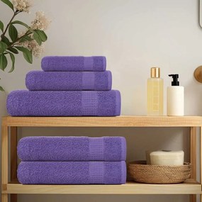 Ručníky FROGN 2 ks fialové 100x200 cm 360 g/m² 136890
