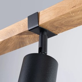 Sollux Lighting Stropní svítidlo FAGER 3 černé