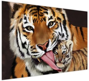 Fototapeta Tygr a tygřík 200x135cm FT2565A_1AL