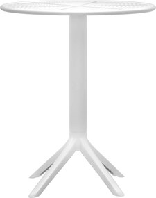 Stůl Lacota kulatý 60 cm – bílá