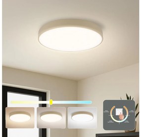 Brilagi - LED Strop. svítidlo POOL LED/48W/230V 3000/4500/6000K pr. 40 cm béžová BRI334